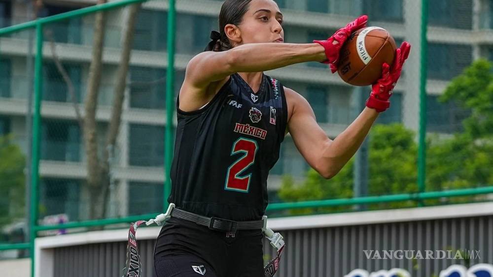 Victoria Chávez, del Tri Femenil de flag football, elegida Atleta del ...