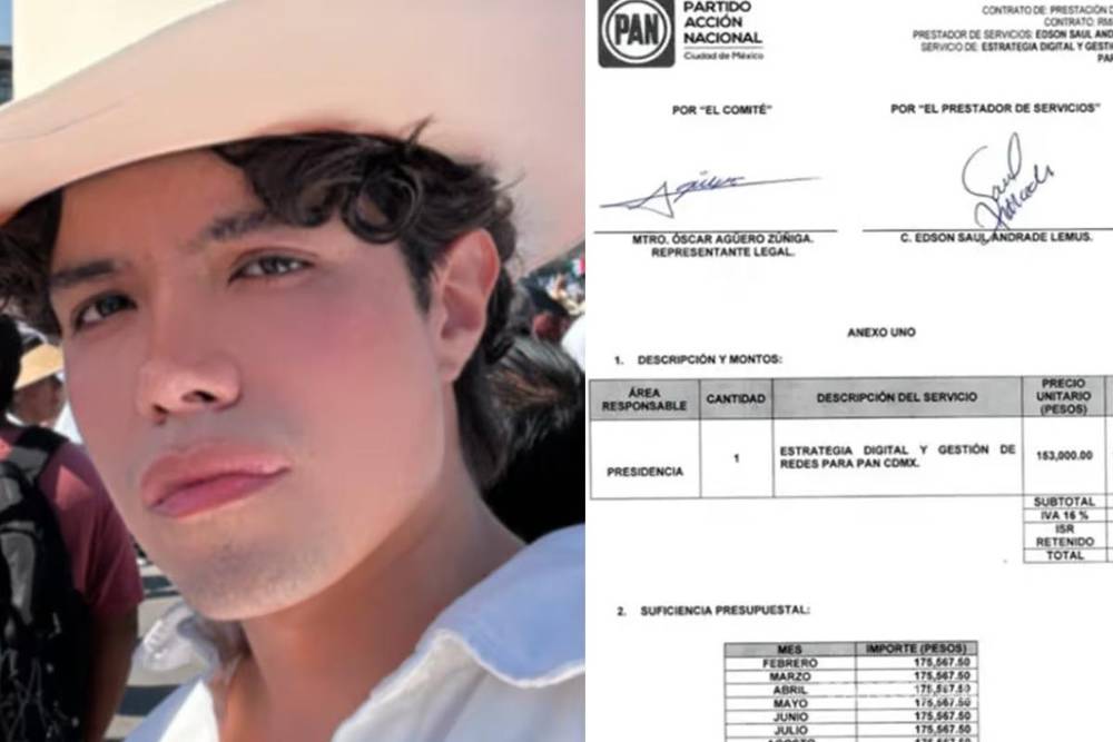 Edson Andrade, impulsor de la marcha de la Generación Z, recibió pagos ...