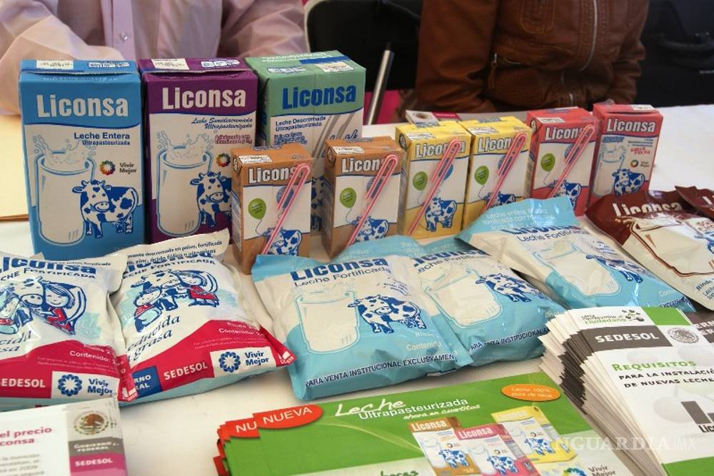 Buenas ventas en tienda de Liconsa de Saltillo