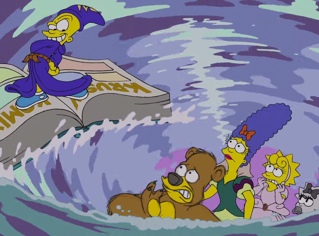 Los Simpson hacen homenaje a Disney (VIDEO)