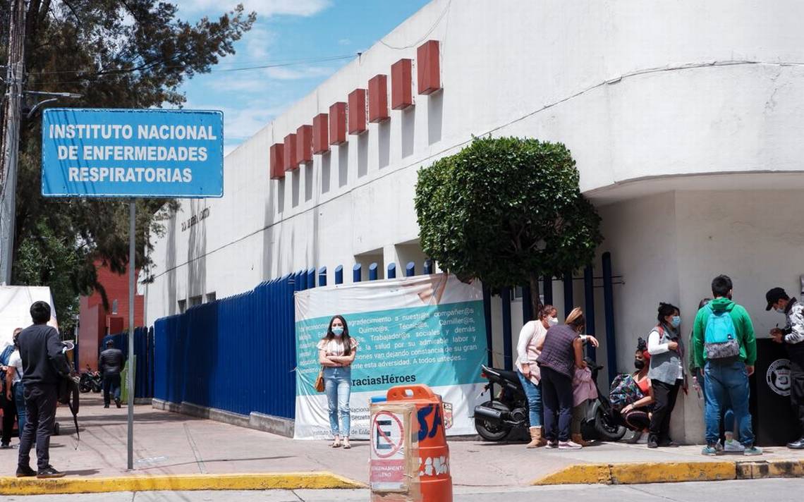 Tercera ola 'satura' de pacientes COVID-19 al INER y otros hospitales