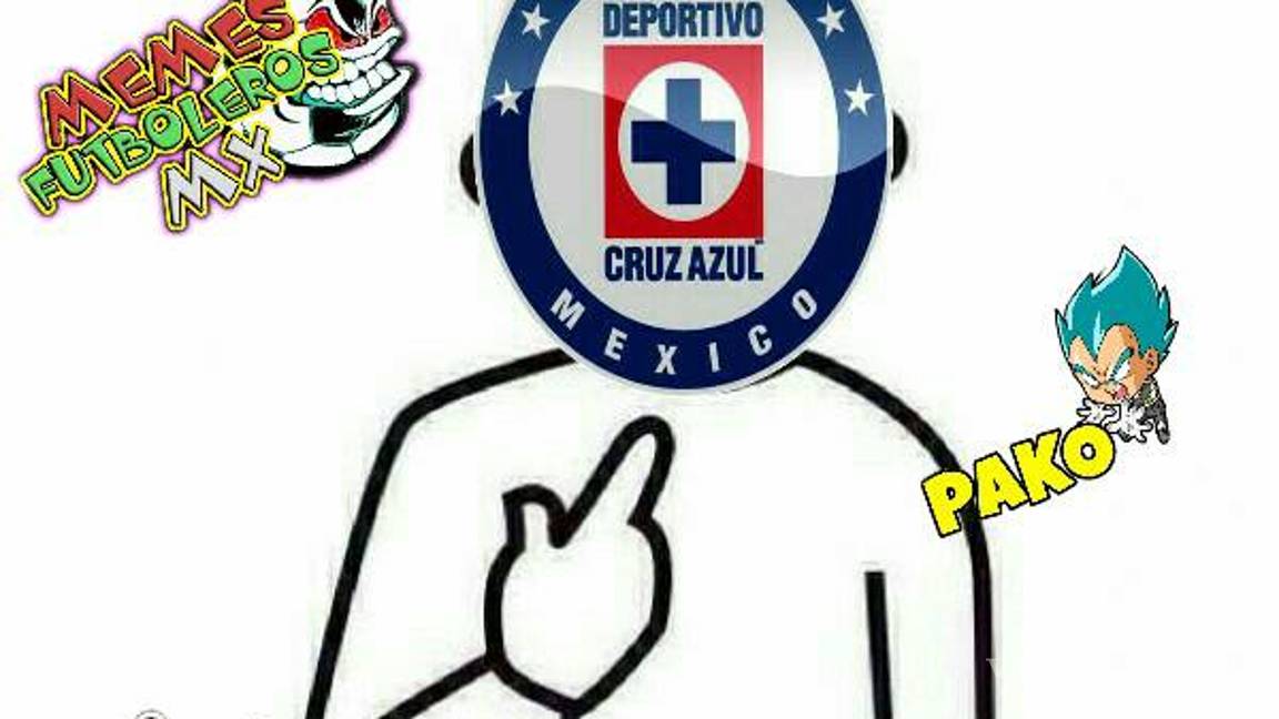 El Cruz Azul también ganó en los memes