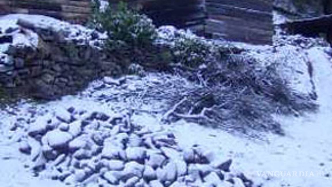 Llega primera nevada en Querétaro