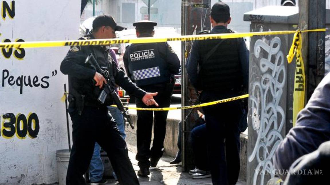 Deja balacera dos muertos en CDMX