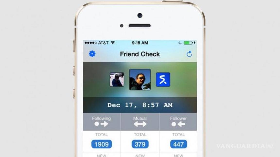 Friend Check, aplicación para controlar tu popularidad en redes sociales