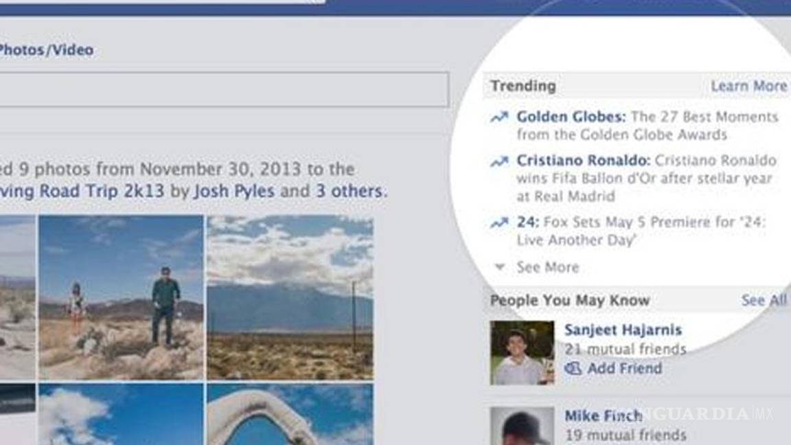 Facebook estrena sus "Trending topics"