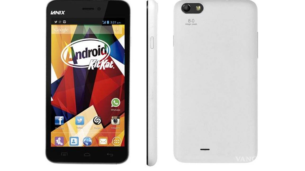 Lanix lanza línea de smartphones baratos en México
