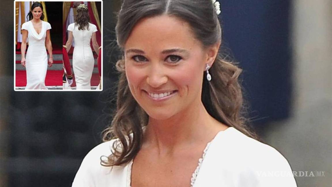 Pippa Middleton habla del vestido que la hizo famosa