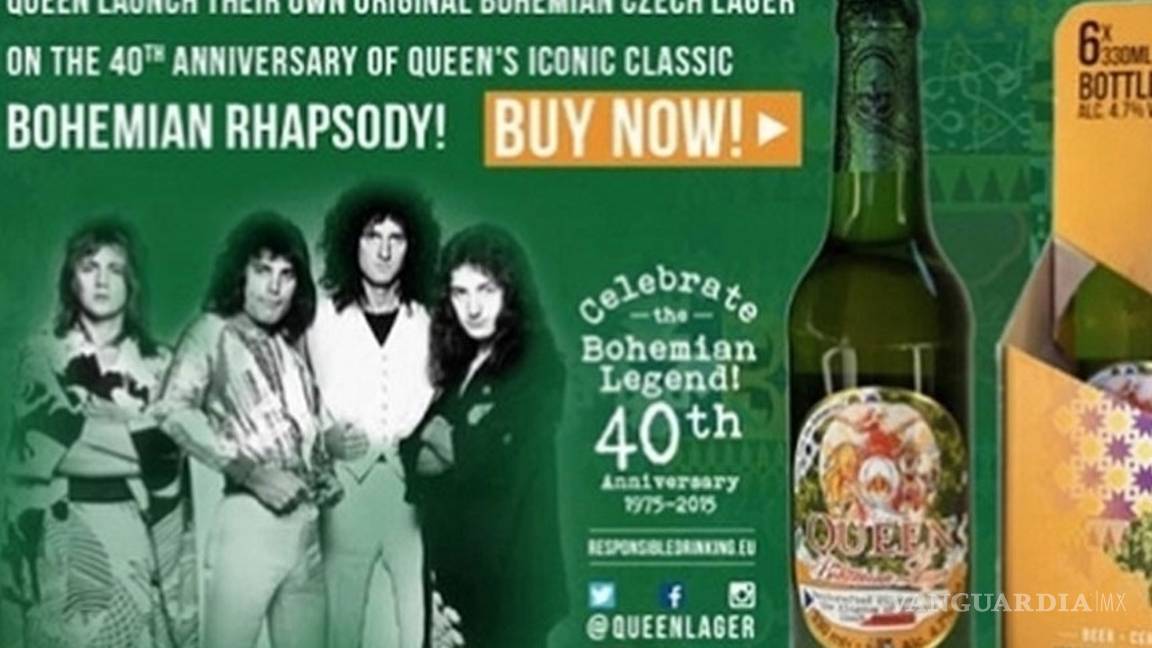 Queen lanza cerveza conmemorativa