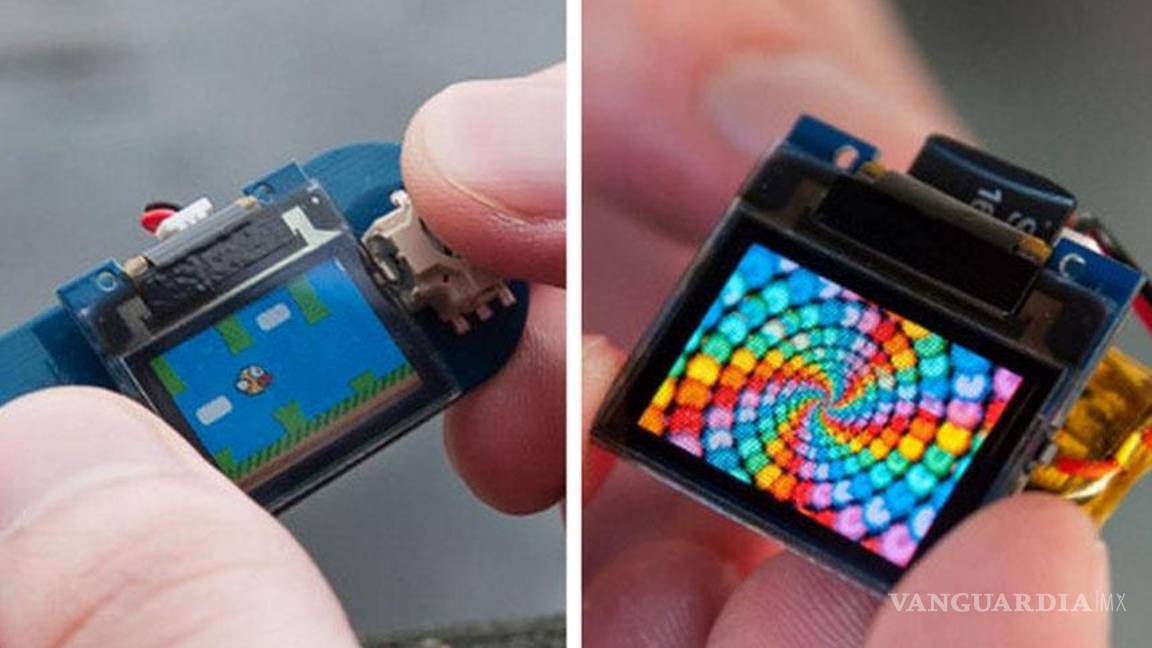 Conoce a TinyScreen, la consola más pequeña del mundo