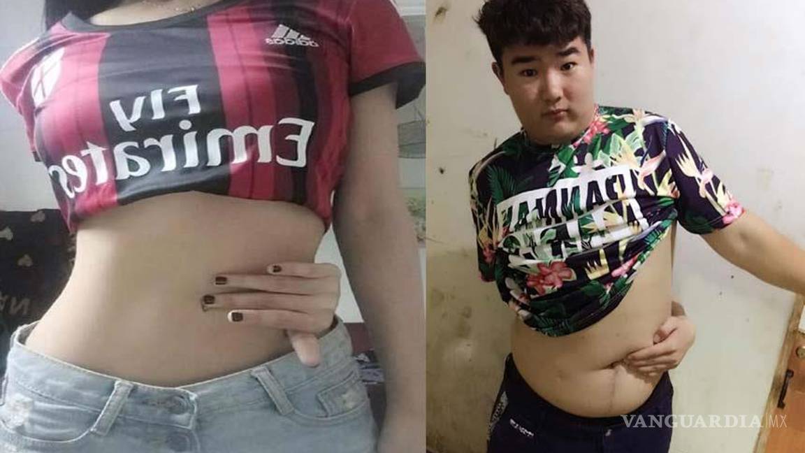 Millones de chinos se tocan el ombligo en el reto "Belly Button Challenge"