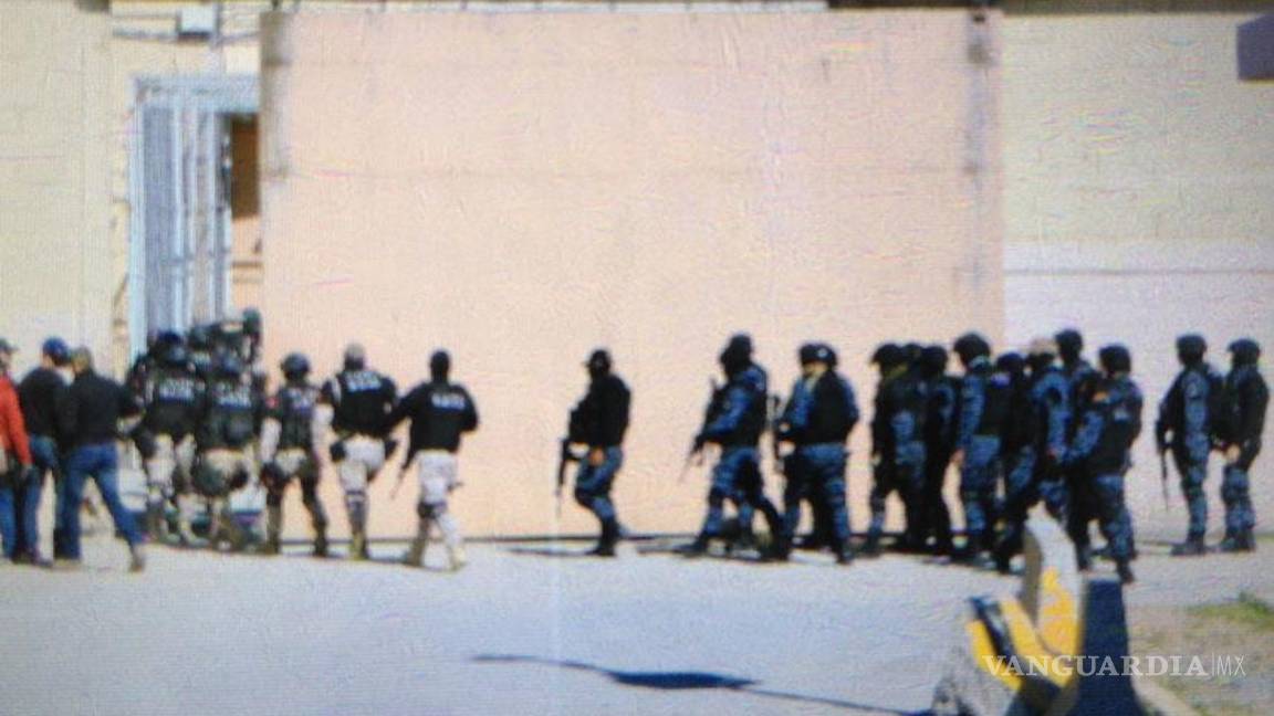 Ingresan a policías de élite de Coahuila al penal de Saltillo