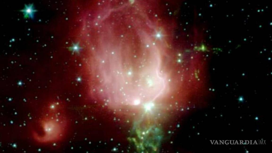 Rosas y corazones, cortesía de la NASA por San Valentín