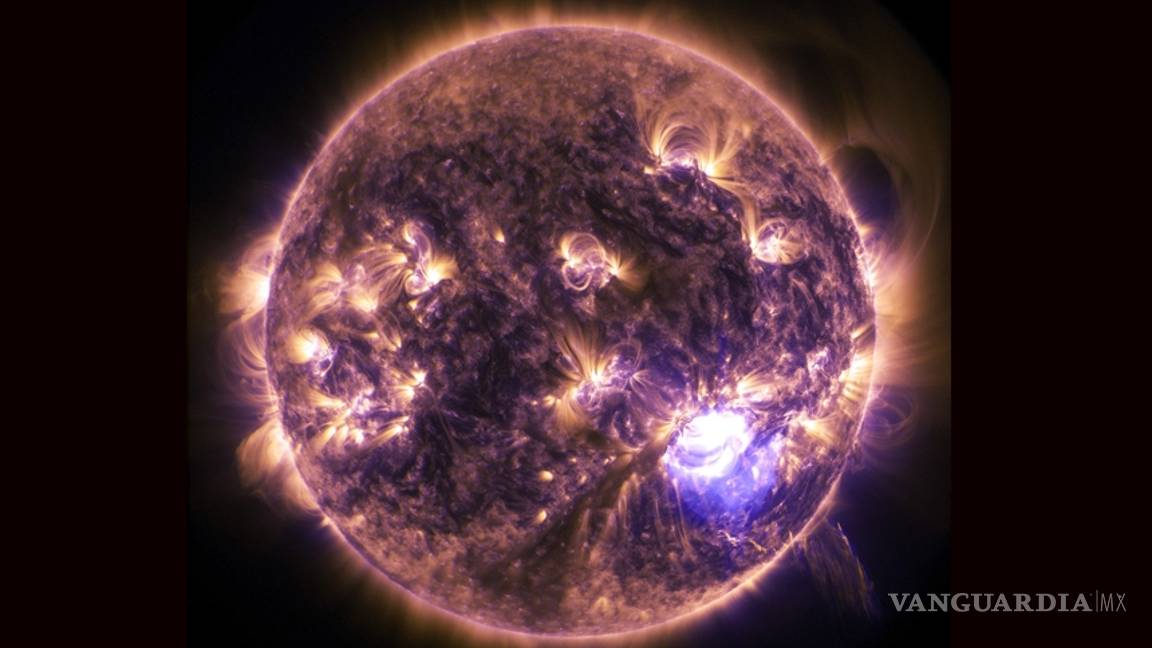 La impactante imagen del Sol tomada por la NASA