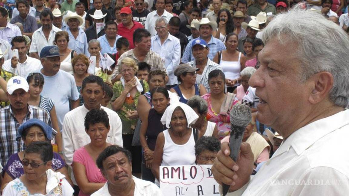 Llegan cerca de 18 mil personas a mitin de AMLO