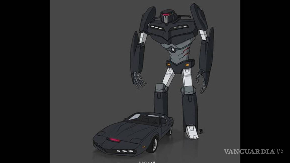 Herbie, Pursuit, Kitt... icónicos autos hechos Transformers