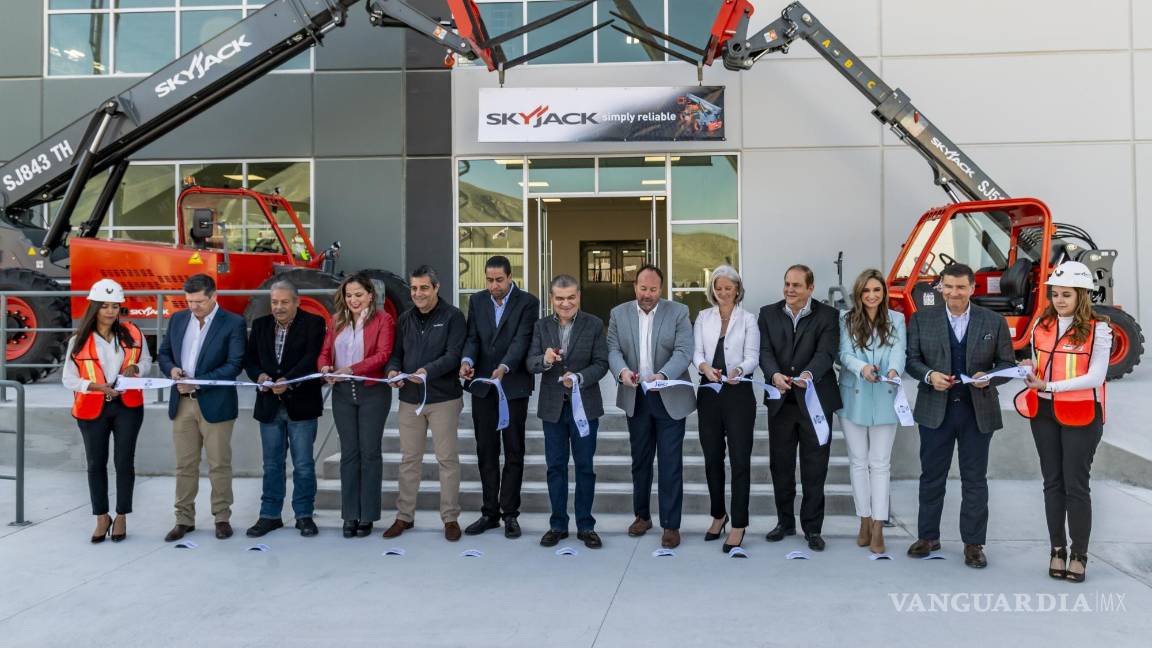 Inauguran Skyjack, se generará más de 600 empleos; invirtieron 80 mdd
