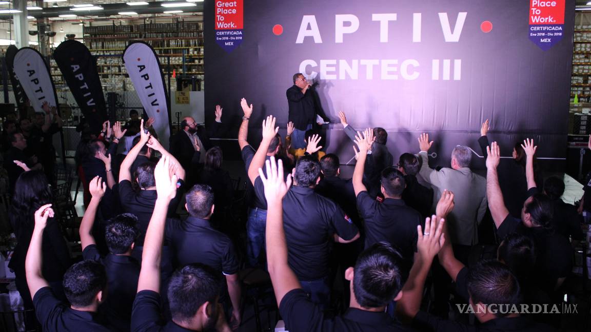 En CENTEC III de APTIV celebran tener un ‘Great Place to work’