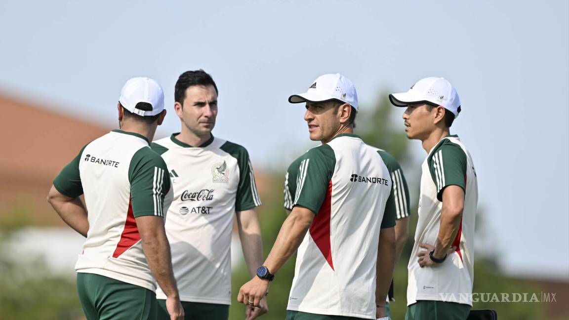 Jaime Lozano dirige su primer entrenamiento con la Selección Mexicana ...