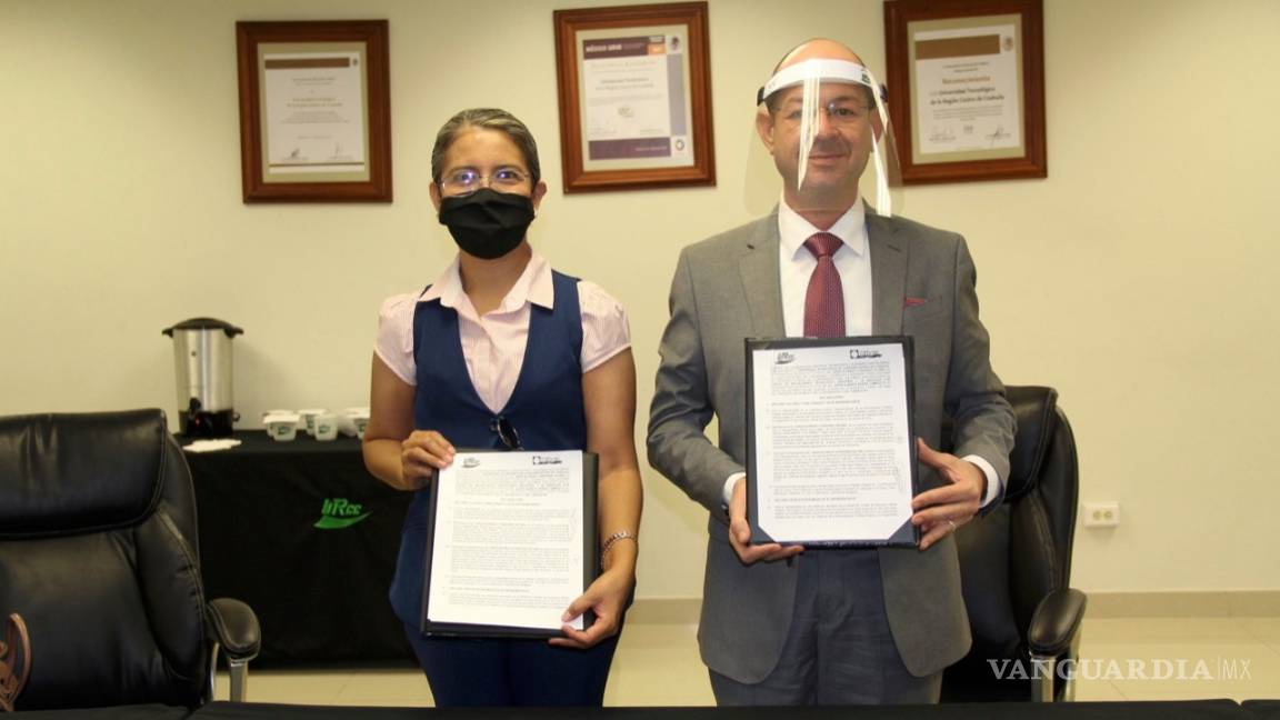 Firman convenio UTRCC y CBTis 36 de Monclova