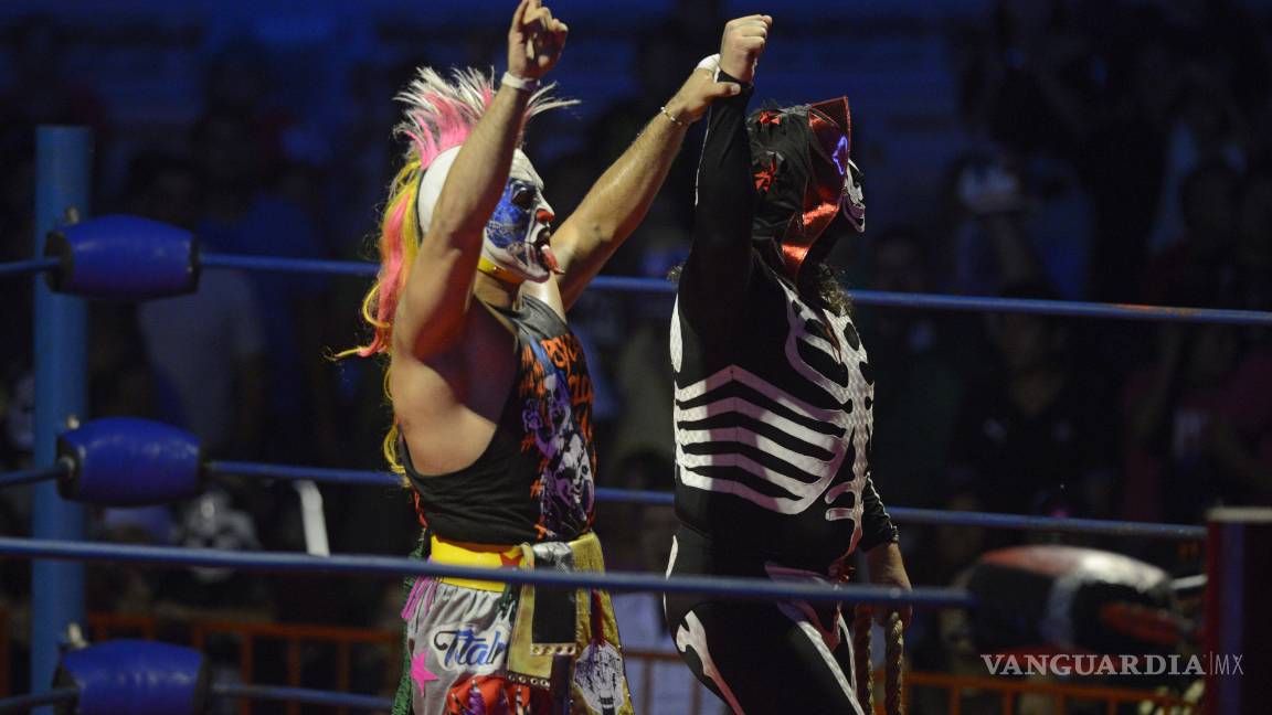 La Parka y Psycho Clown conquistan Saltillo