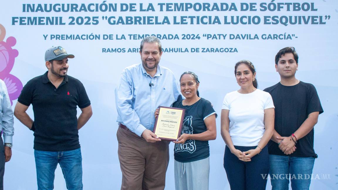 Arranca temporada 2025 de la Liga Municipal Femenil de Softbol en Ramos ...