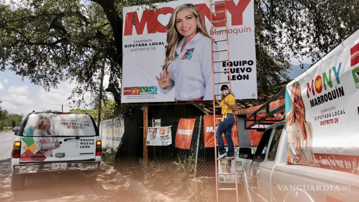 Tamaño y profusión de propaganda de políticos, es proporcional a su ...