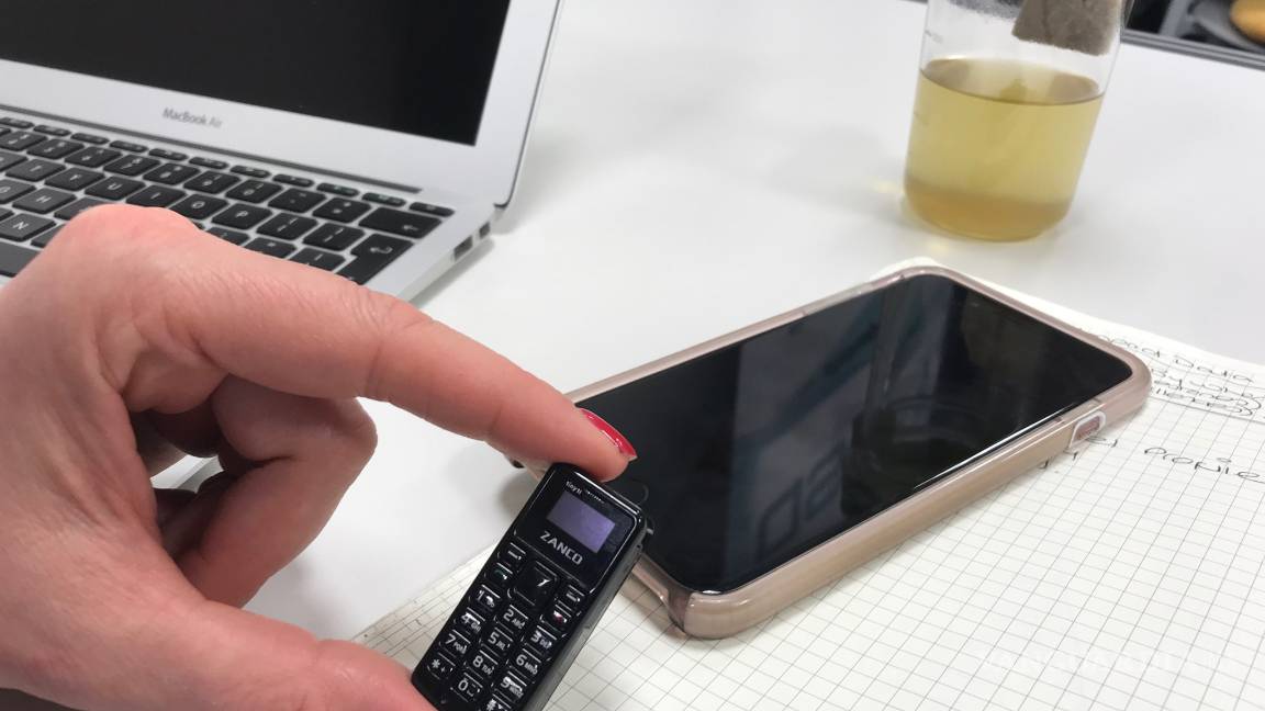 Zanco tiny t1, el celular más pequeño del mundo