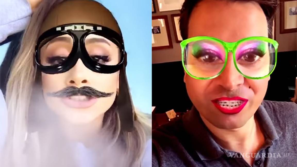 Jimmy Fallon y Ariana Grande realizan video con 'Snapchat'