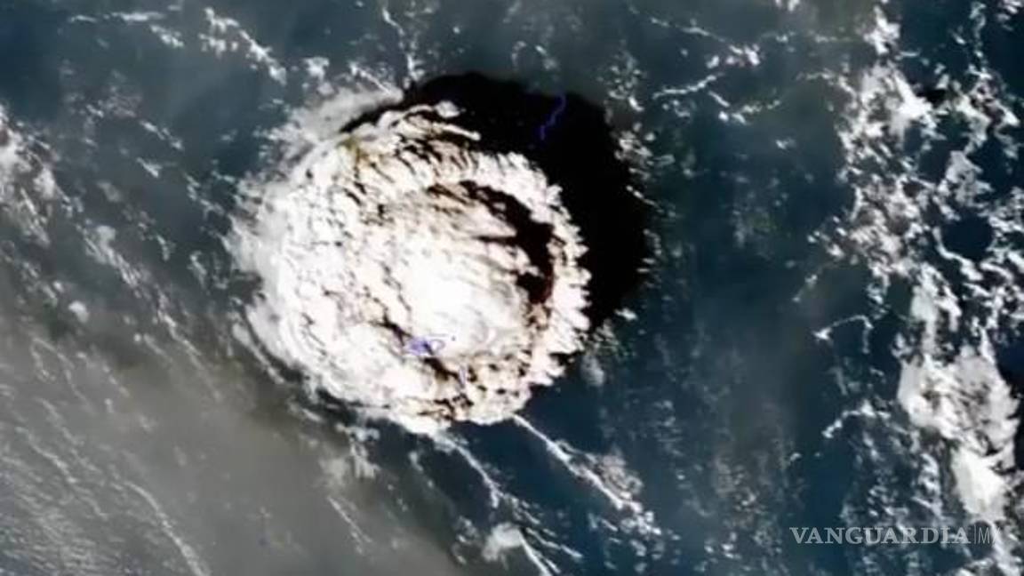 Revelan que erupción del volcán Hunga Tonga fue tan grande que su onda ...