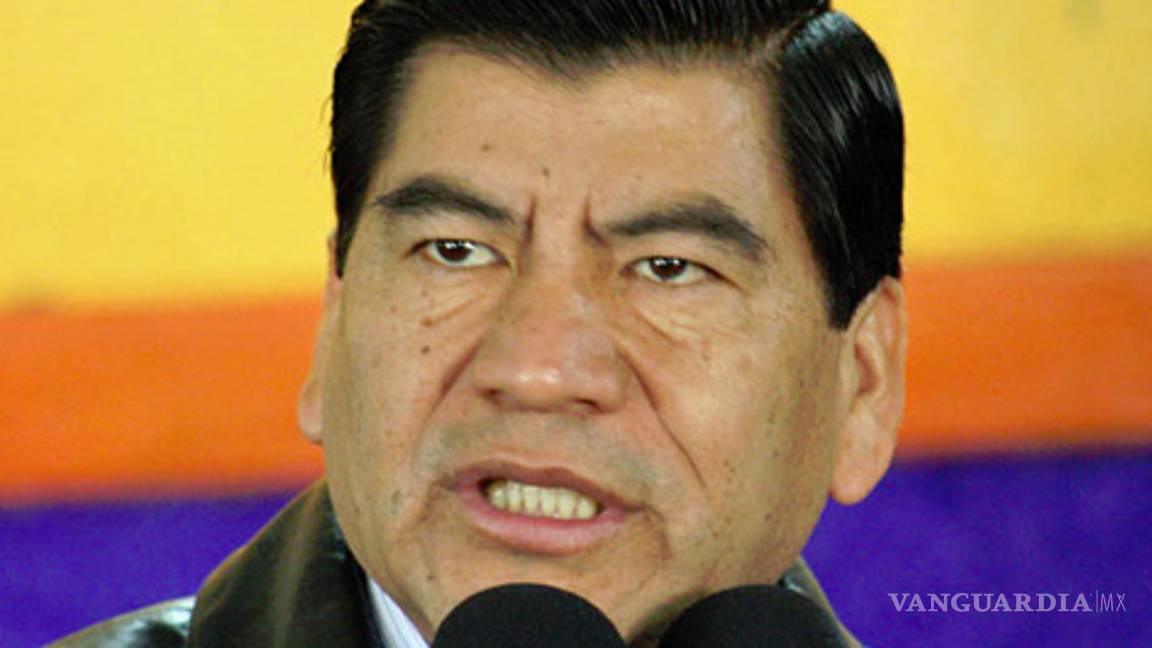 "Mario Marín, te queremos. en la cárcel", lo despiden los poblanos