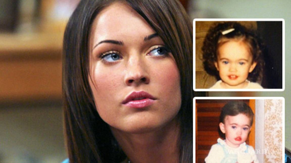 Megan Fox bebé, la actriz revela su infancia