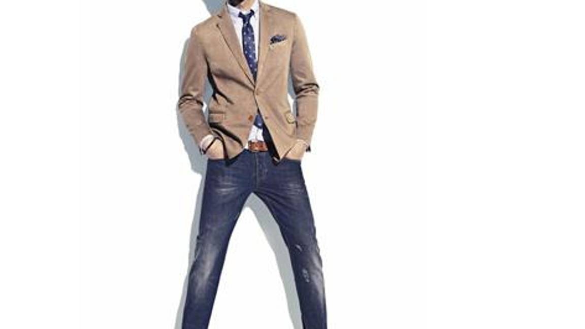 El top model Andrés Velencoso, imagen en campaña de Mango