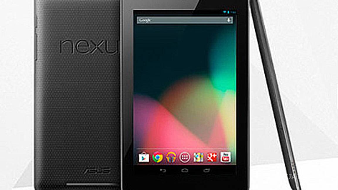 Primera imagen oficial de la tableta Google Nexus 7
