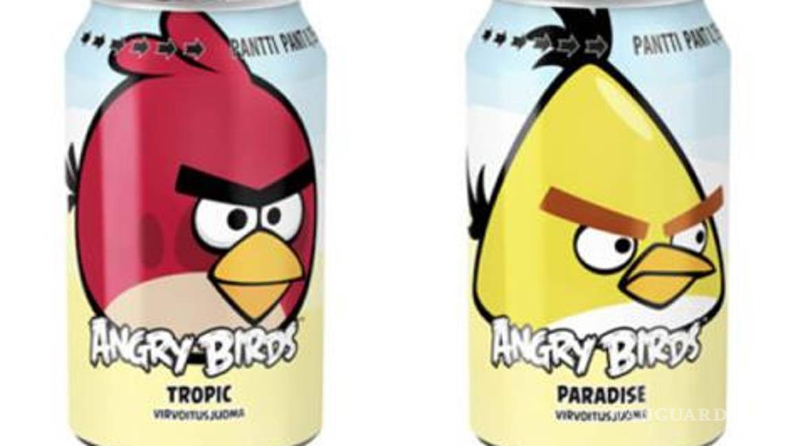 Refresco de Angry Birds, éxito total en Finlandia; destrona a Coca-Cola