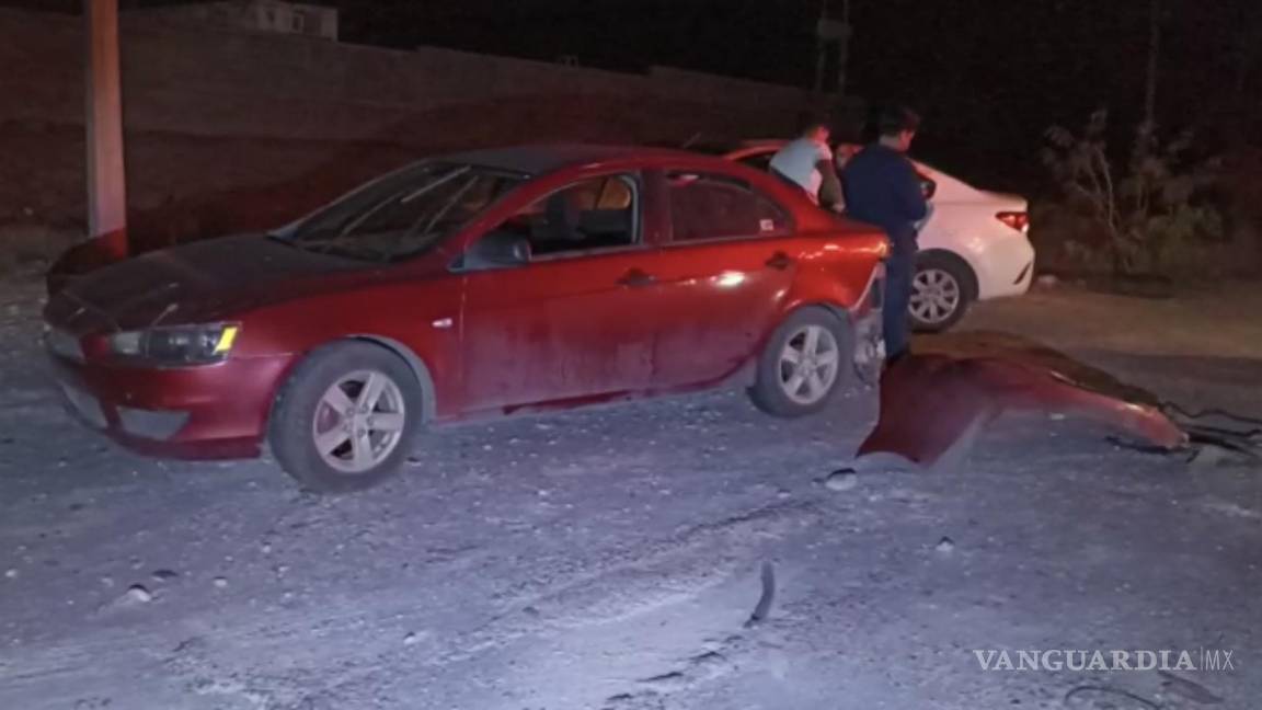 Deja varios lesionados choque por alcance en el Libramiento Óscar Flores Tapia