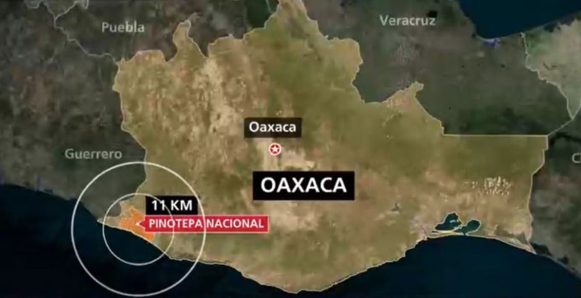 Sacude a Oaxaca sismo de magnitud 5.5