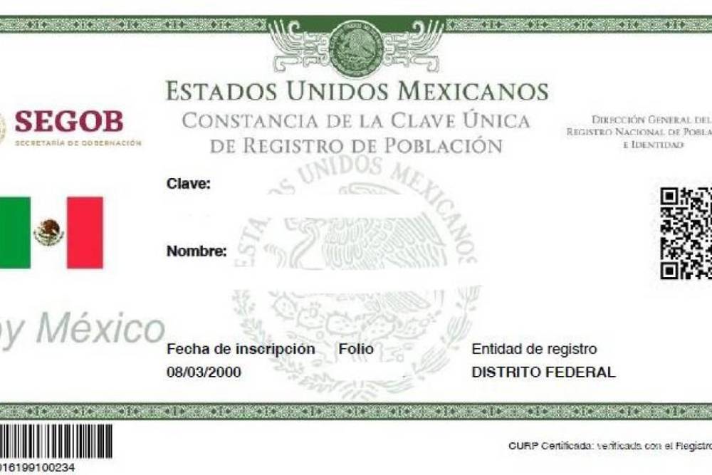 CURP certificada 2024... ¿Cómo tramitarla por primera vez y qué requisitos te piden?