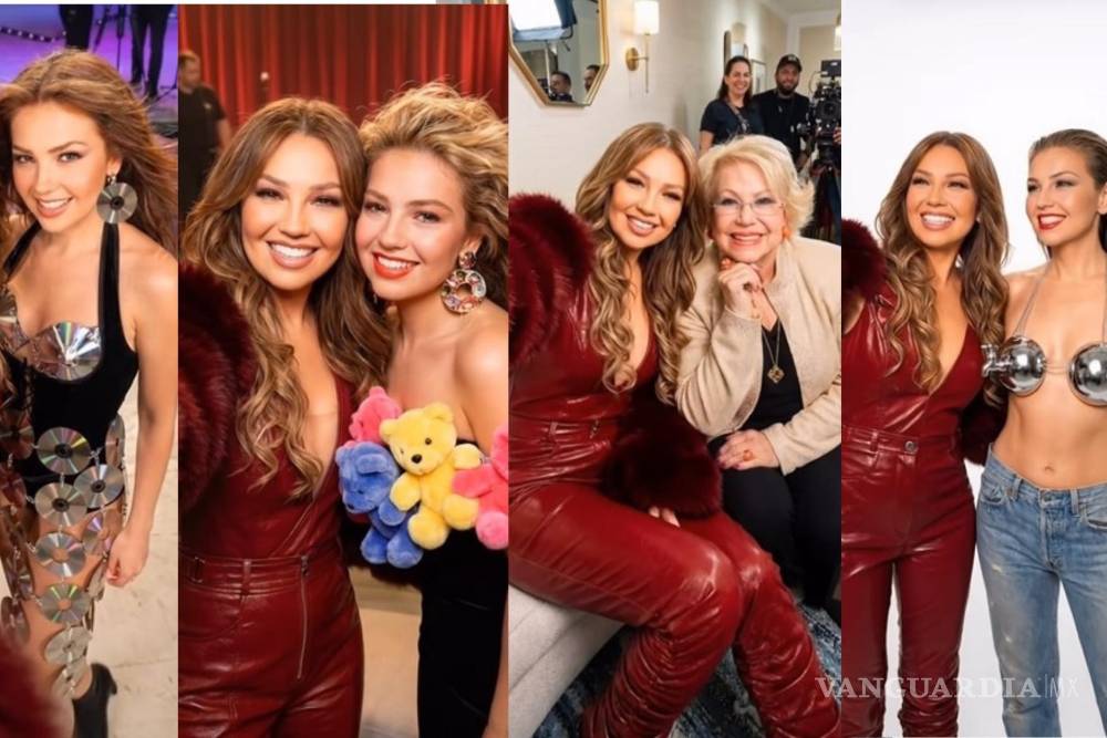 Revive Thalía su legado musical con un emotivo viaje creado con ...