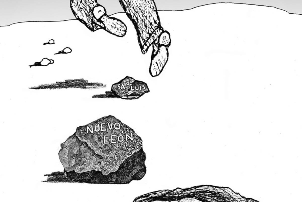 Tropezar con piedras