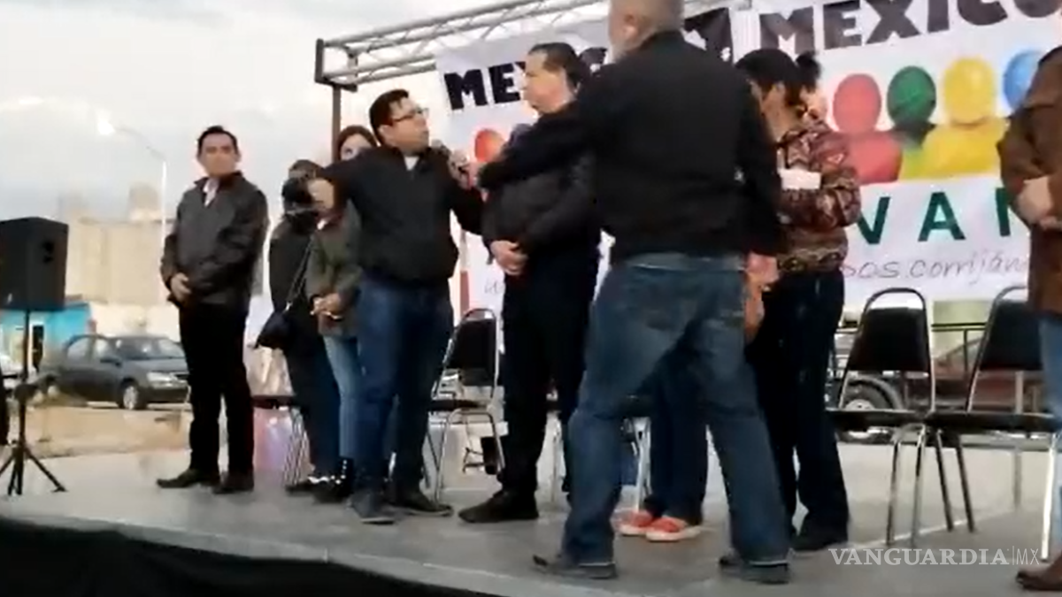Recriminan a Mejía Berdeja durante mitin en Saltillo; lo califican de ...