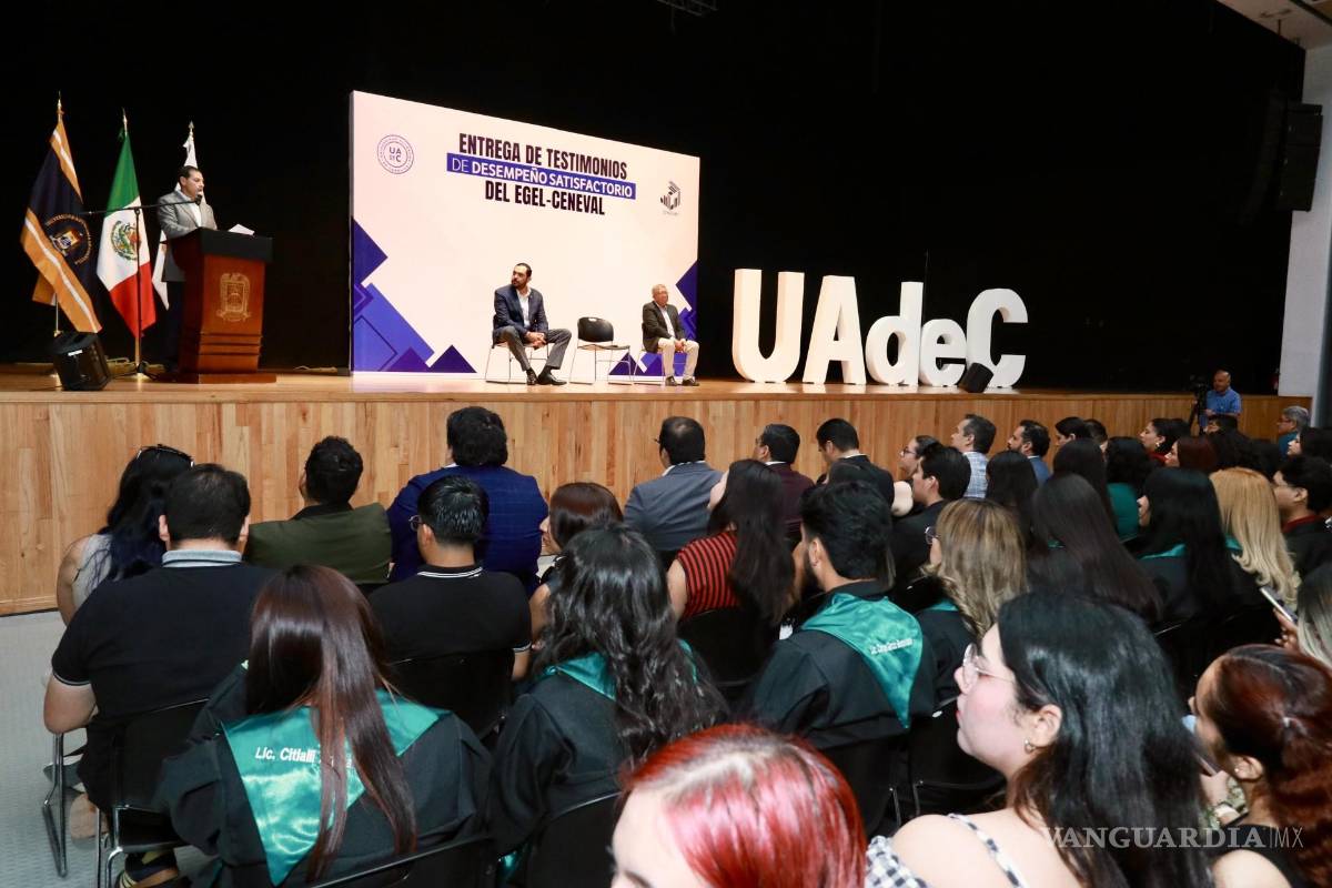 Arteaga: Reconoce UAdeC excelencia académica de más de 700 egresados ...