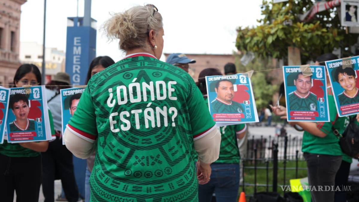 Saltillo: Juegan familiares de desaparecidos ‘cascarita contra la ...