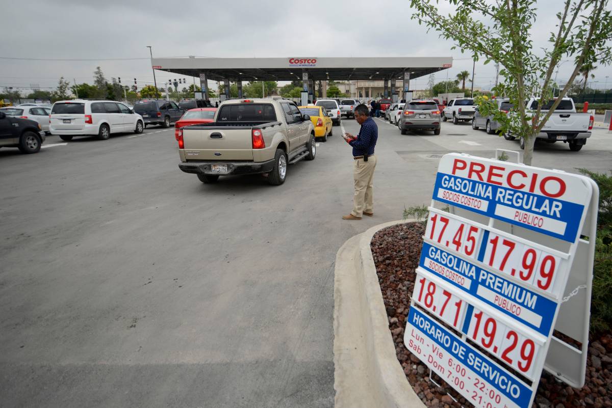 Costco sigue con los precios más bajos en gasolina de Saltillo
