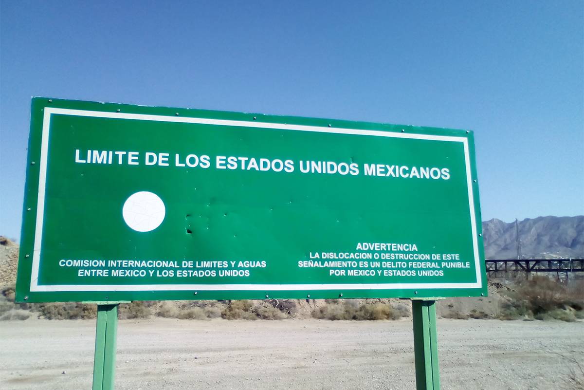 Escritura de frontera en Ciudad Juárez