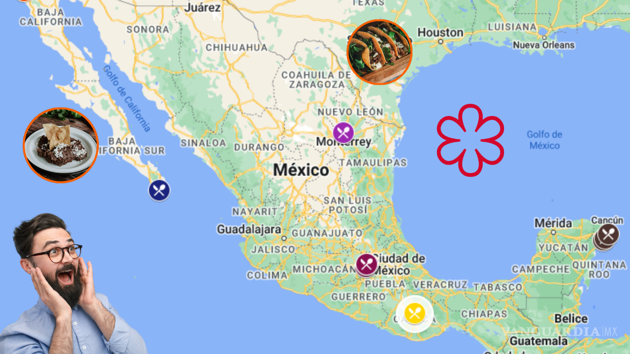 Descubre los 18 restaurantes en México con estrellas Michelin en este mapa