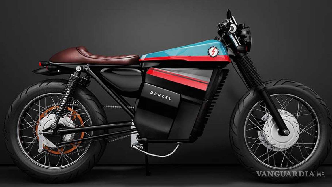Conoce la moto eléctrica Denzel Café Racer