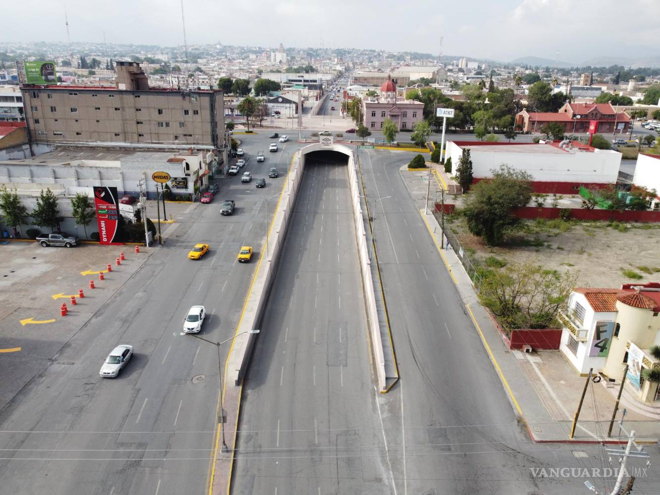La loma de Saltillo que une a las calles Allende y V. Carranza