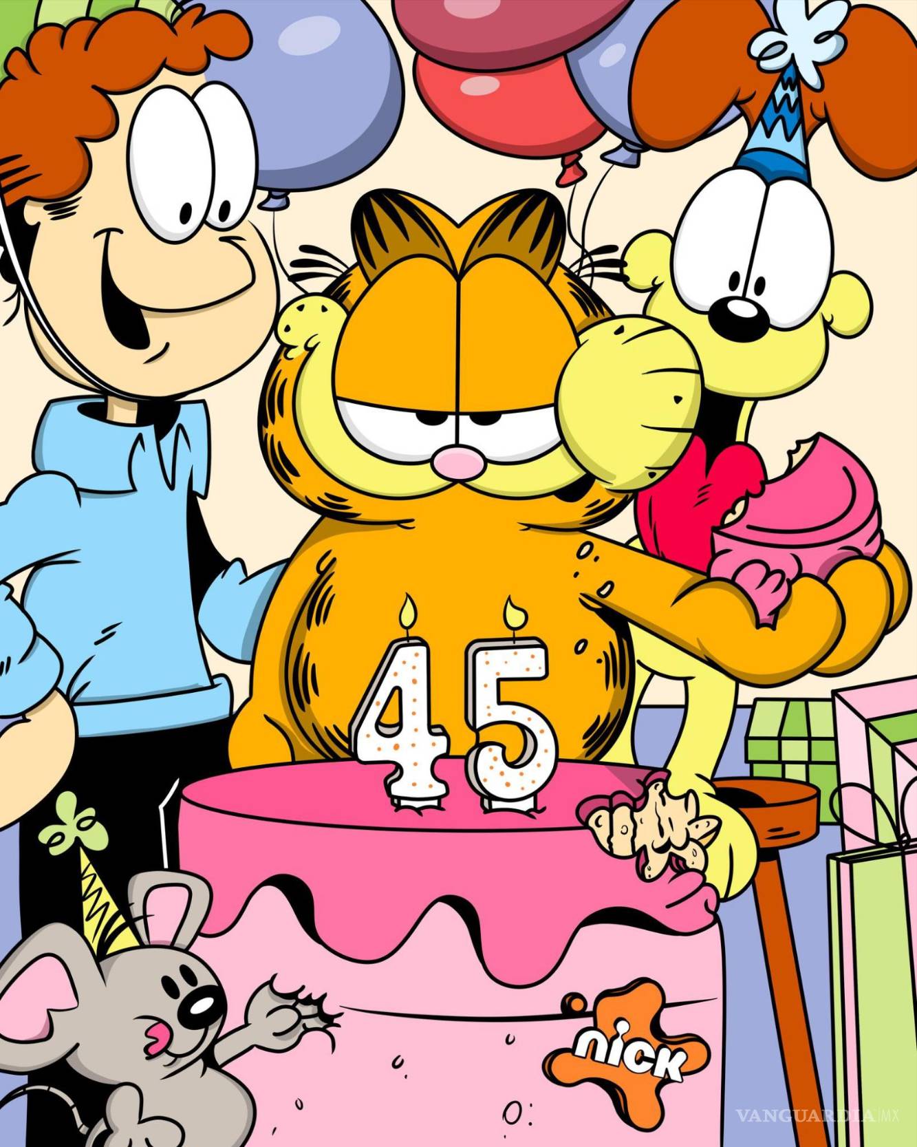 Un personaje adelantado a la época: Garfield cumple 45 años y es más ...