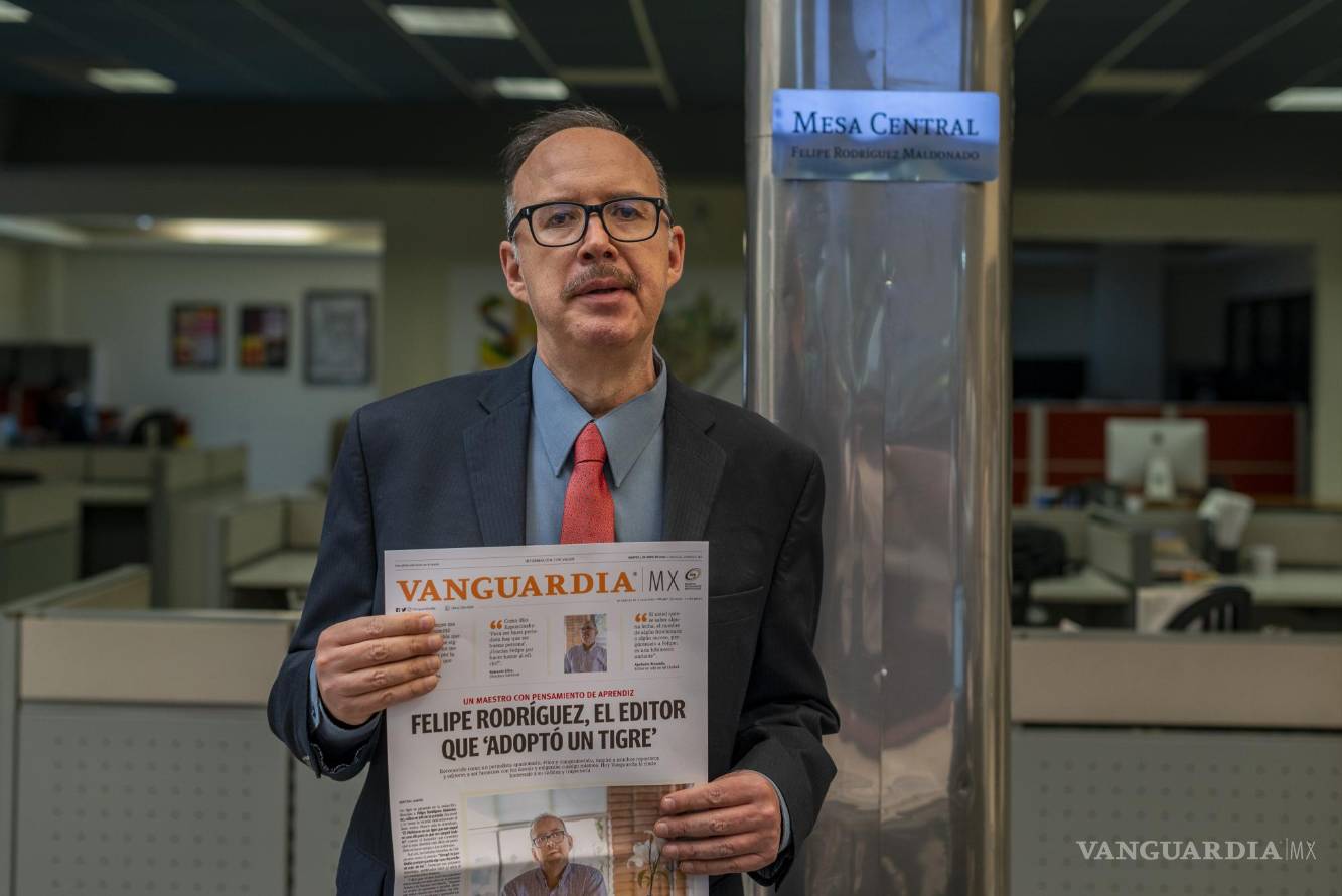 Saltillo: fallece Felipe Rodríguez Maldonado, editor emérito de Vanguardia